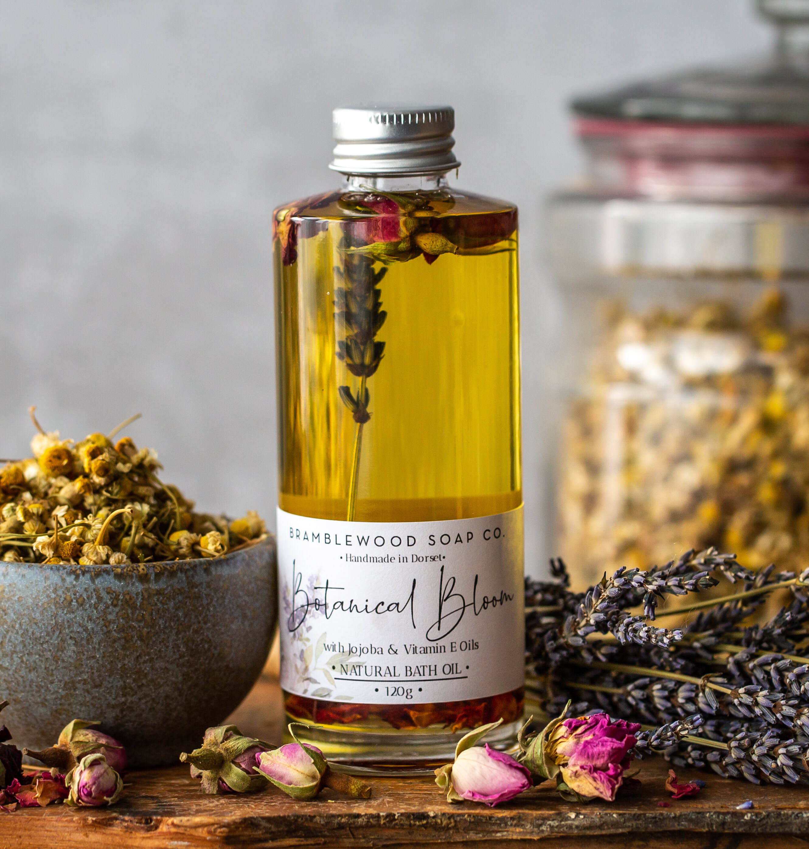 Botanical Bloom Bath Oil | BrambleWood Soap Co.