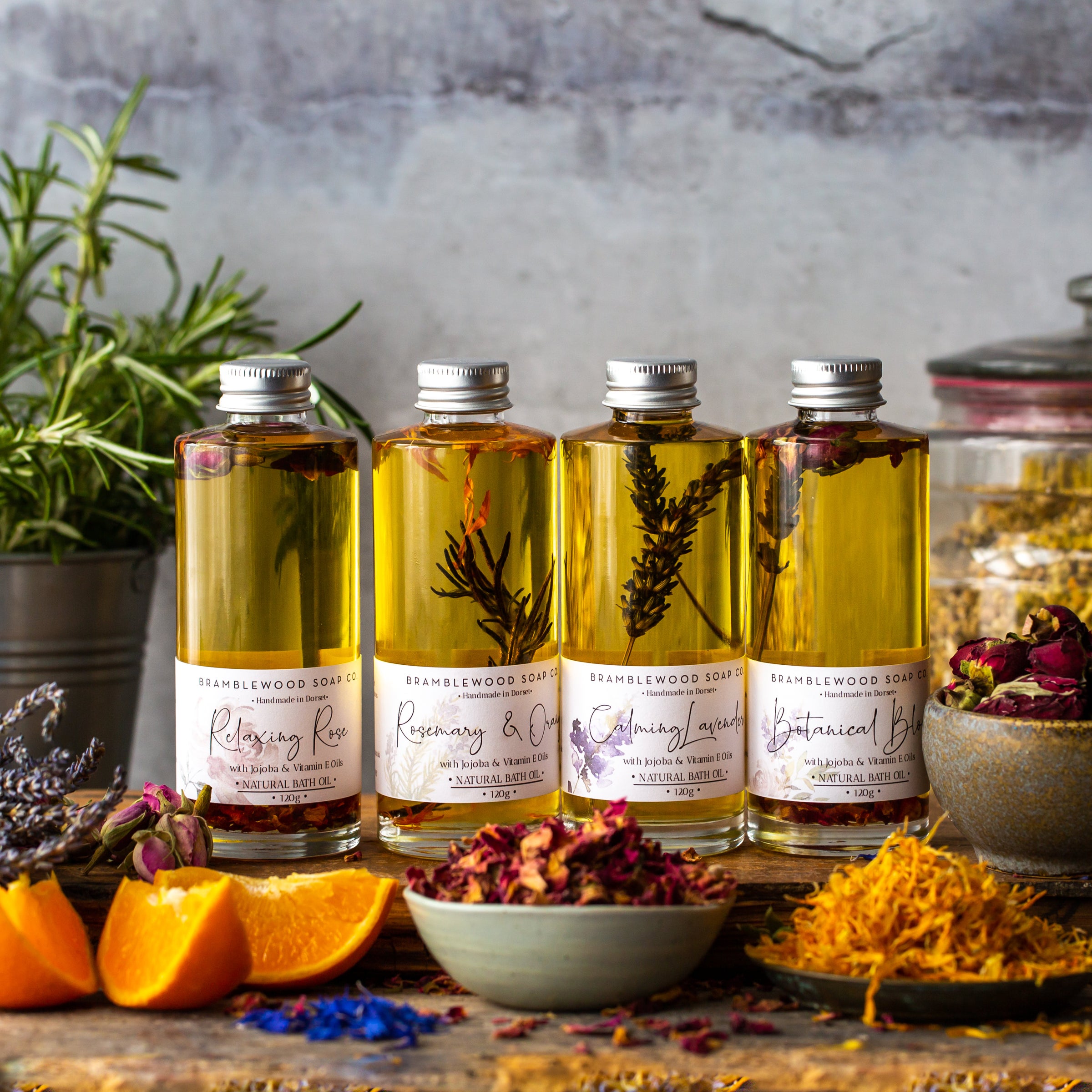 Luxury Bath Oils | BrambleWood Soap Co.
